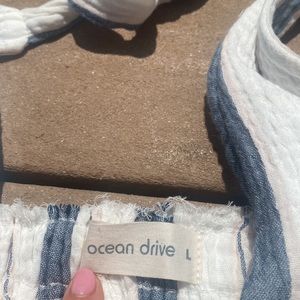Ocean Drive | Tops | Ocean Drive Tie Crop Top | Poshmark